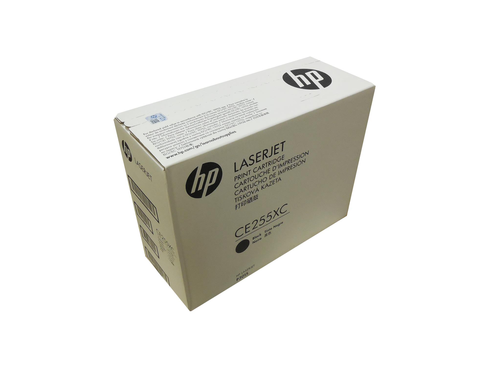 HP CE255XC CE255X (55X) Hewlett Packard Black Toner Cartridge Genuine ...